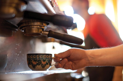 Main Line Coffee Drinkers Enjoy Specialty Brews