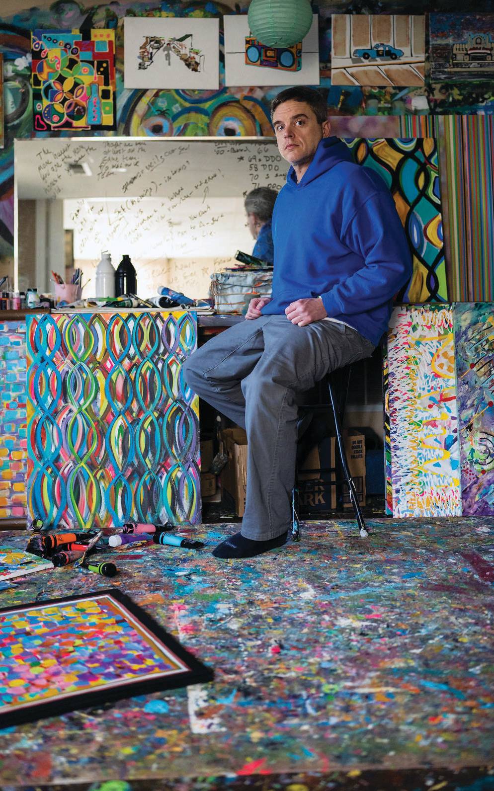 Berwyn's JP Weber Leverages Art to Heal Himself and Help Others